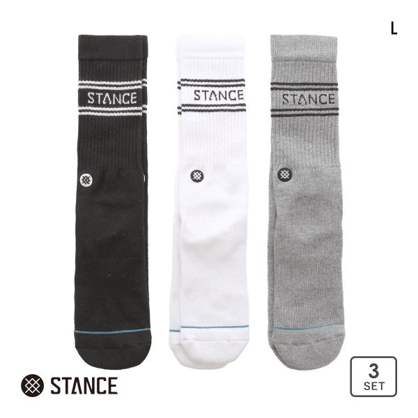 SHIROHATO スタンス BASIC 3 PACK CREW クルー丈 ソックス 3足セット メンズ STANCE 靴下 爆買 : SHIROHATO(白鳩) - 通販 - Yahoo ...