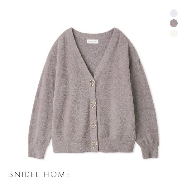 スナイデルホーム ハートボタンカーディガン ルームウェア パジャマ SNIDEL HOME : b52shnt251018 : SHIROHATO(白鳩) - 通販 - Yahoo!ショッピング