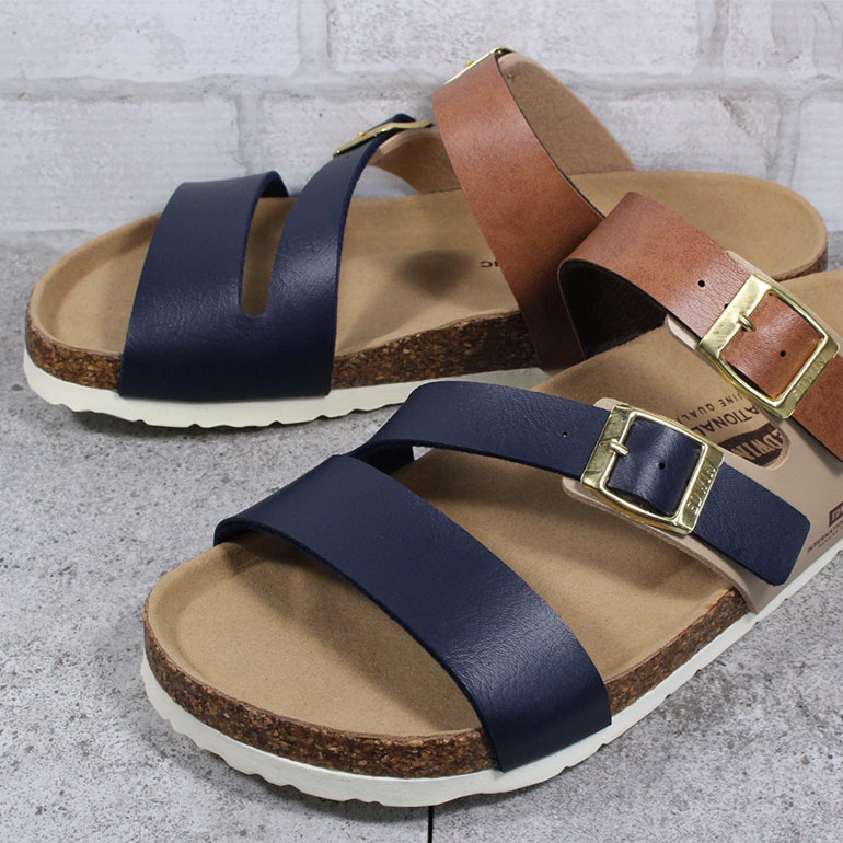 EDWIN（エドウィン） サンダル メンズ EB1001 EB1003 EB1005 白 黒 ダークブラウン トリコロール ネイビー 25.0cm〜28.0cm : シューズパーク ビー ...