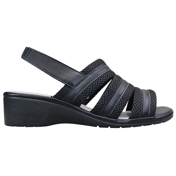 PANSY サンダル パンジー BB5168 ブラック・カーキ Sサイズ〜LLサイズ 22.0cm~25.0cm レディース バックベルト ...