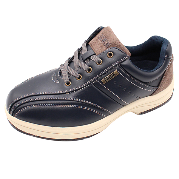 スニーカー メンズ 靴 黒 ブラック 防水 雨の日 滑りにくい 防滑 大きいサイズ 4E 幅広 甲高 秋 冬 雪 エドウィン EDWIN EDW-7338 : edw7338 : シューズ ...