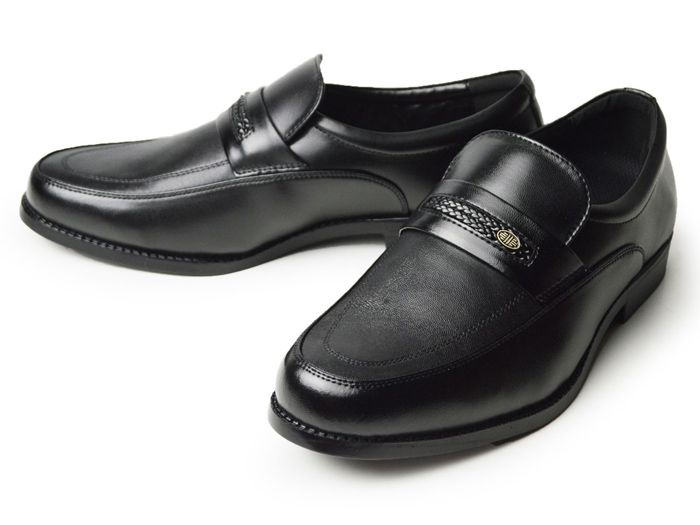 スリッポン メンズ 本革 ビジネスシューズ ローファー 幅広 4EEE レザーシューズ コインローファー ビットローファー 革靴 学生靴 紳士 ...