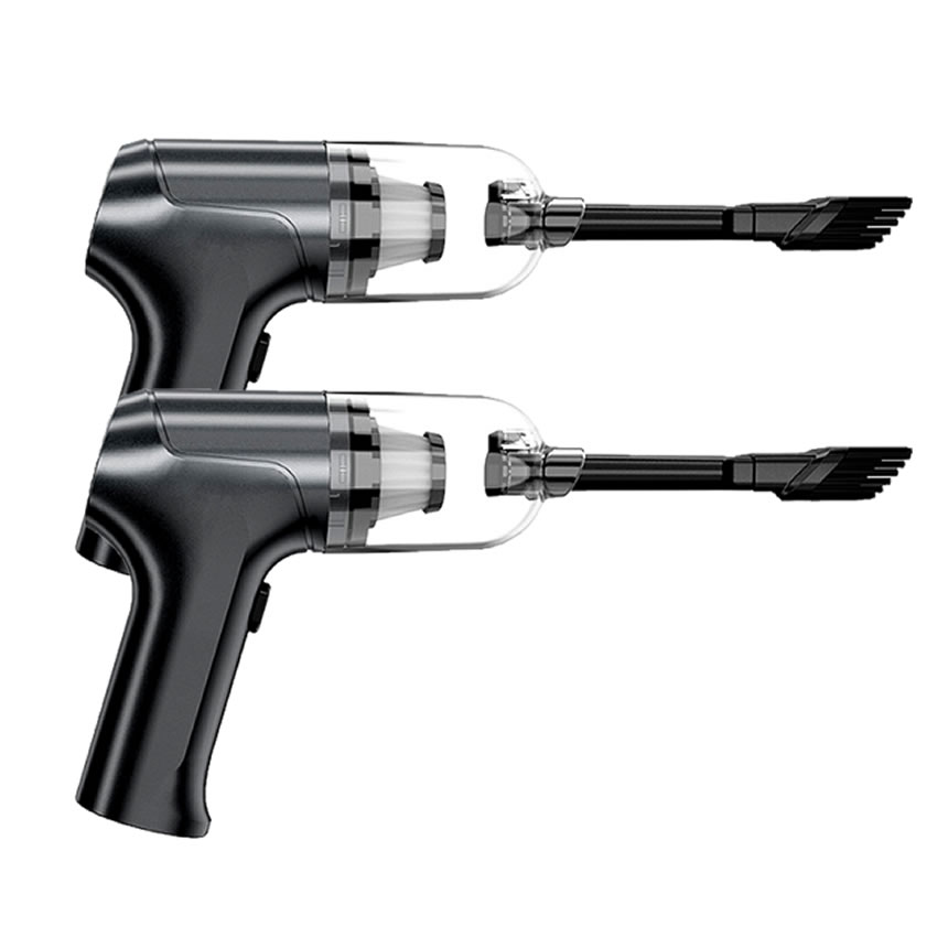 2個セット コードレス 強力 ハンディクリーナー 車載 掃除機 エアダスター 9000PA 1台2役 5種 アタッチメント USB充電式 車載 ...