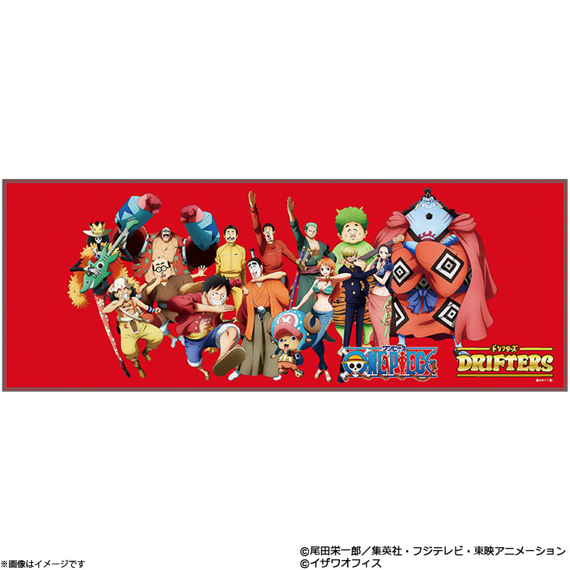 ONE PIECE×ザ・ドリフターズ フェイスタオル : フジテレビe!ショップYahoo!店 - 通販 - Yahoo!ショッピング