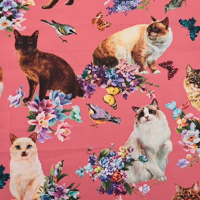 nora. 23D Sweet Perfume ブロード 50cm単位｜切売り 切り売り 生地 布 布地 NORA ノラ 野良 のら 日本製 ...