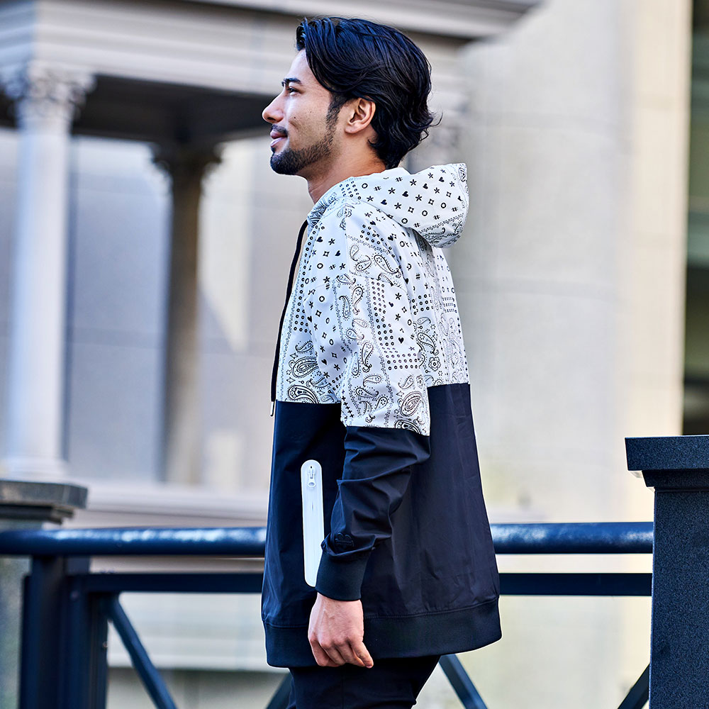 LUXE/R（ラグジュ） パーカー メンズ ブランド プルオーバー バンダナ