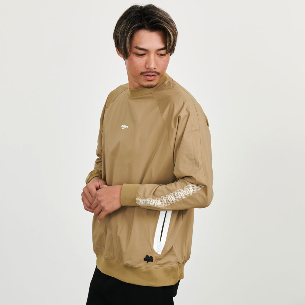 LUXE/R（ラグジュ） トレーナー メンズ 長袖 布帛 プルオーバー ゴルフ