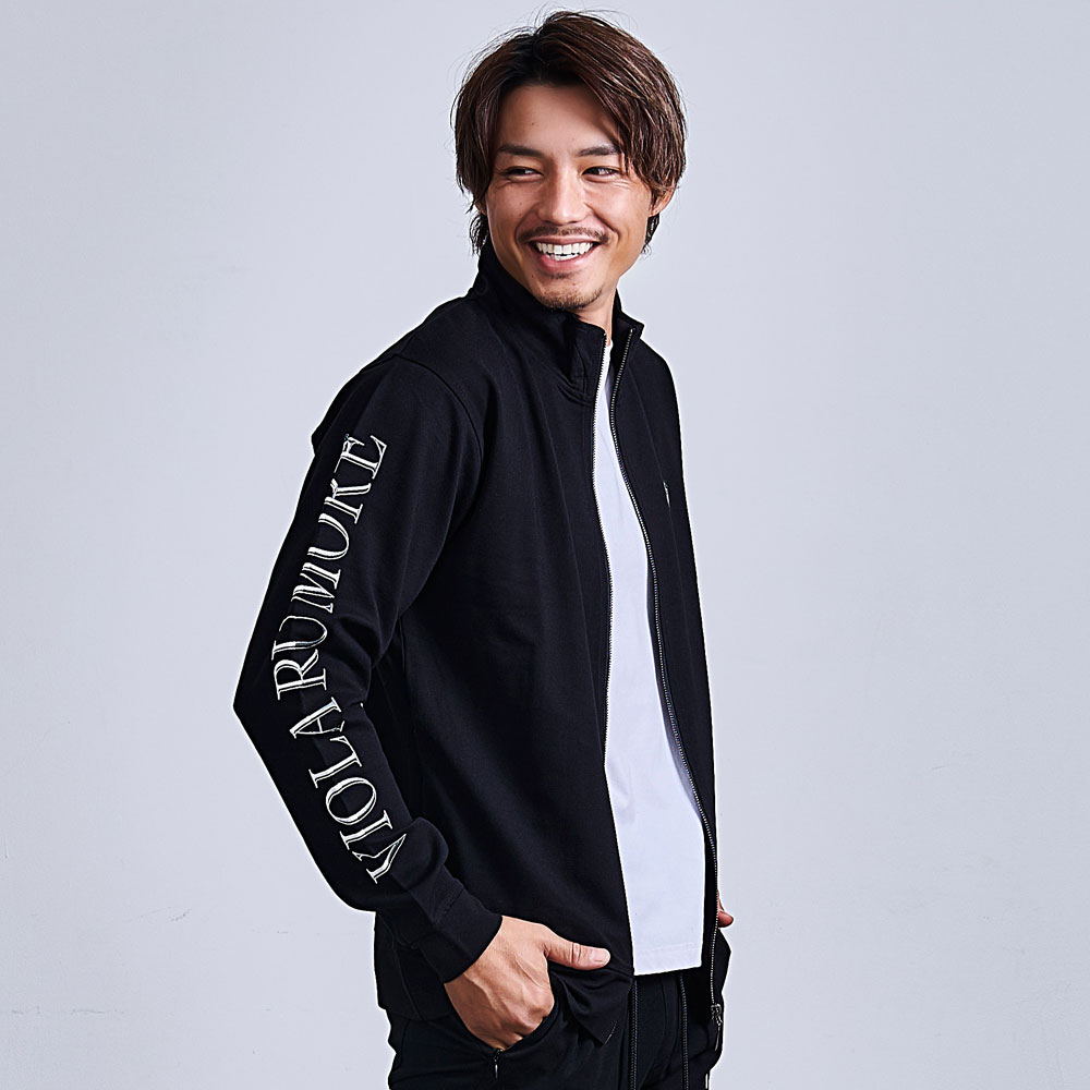 VIOLA ブルゾン メンズ アウター ジャケット ジャージ ヴィオラ ジップ