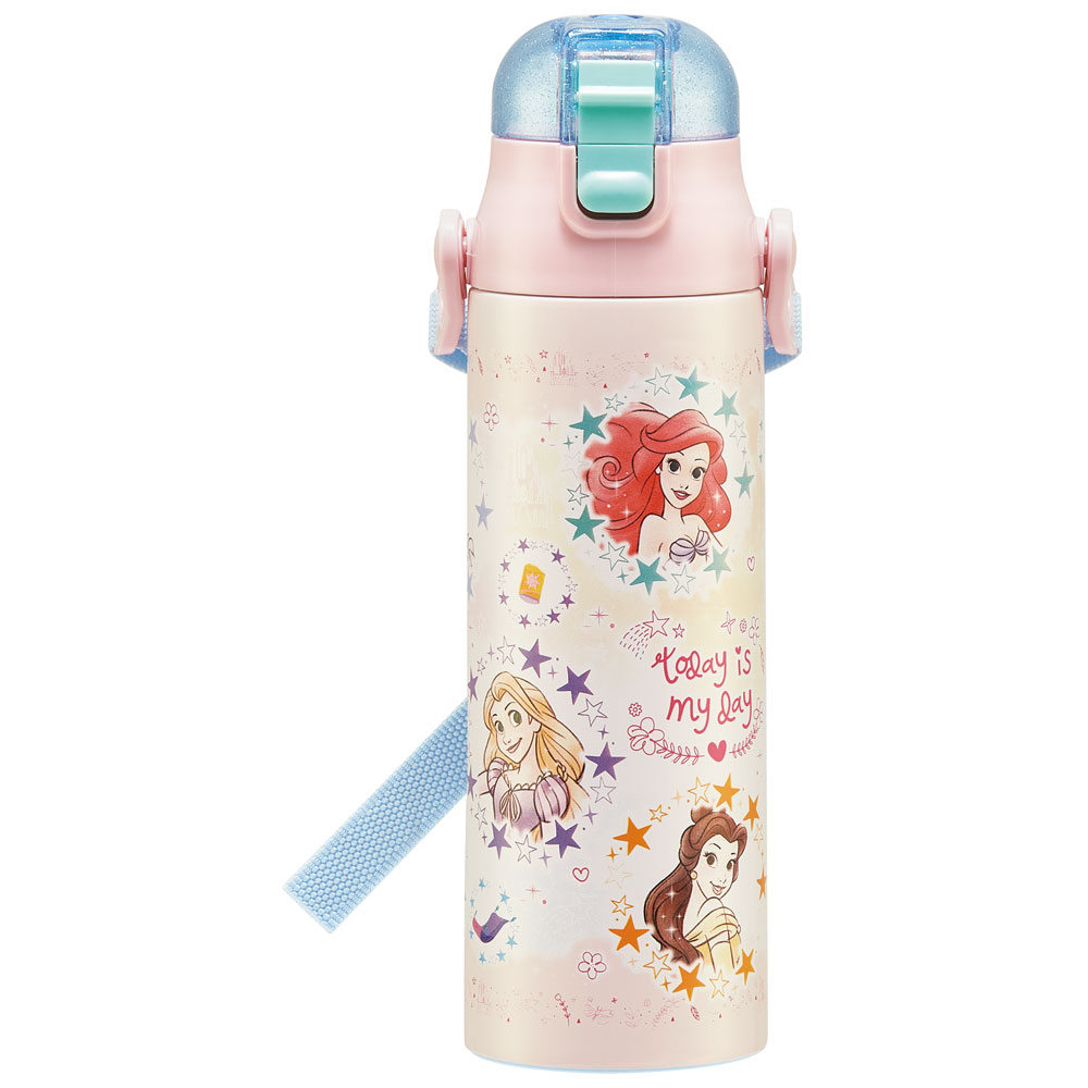 Disney 水筒 キッズ 直飲み ワンタッチ ステンレス 保冷 軽い 580ml キャラクター 子供 スケーター SKDC6 ディズニー プリンセス 女の子 女子 : スケーター Yahoo ...
