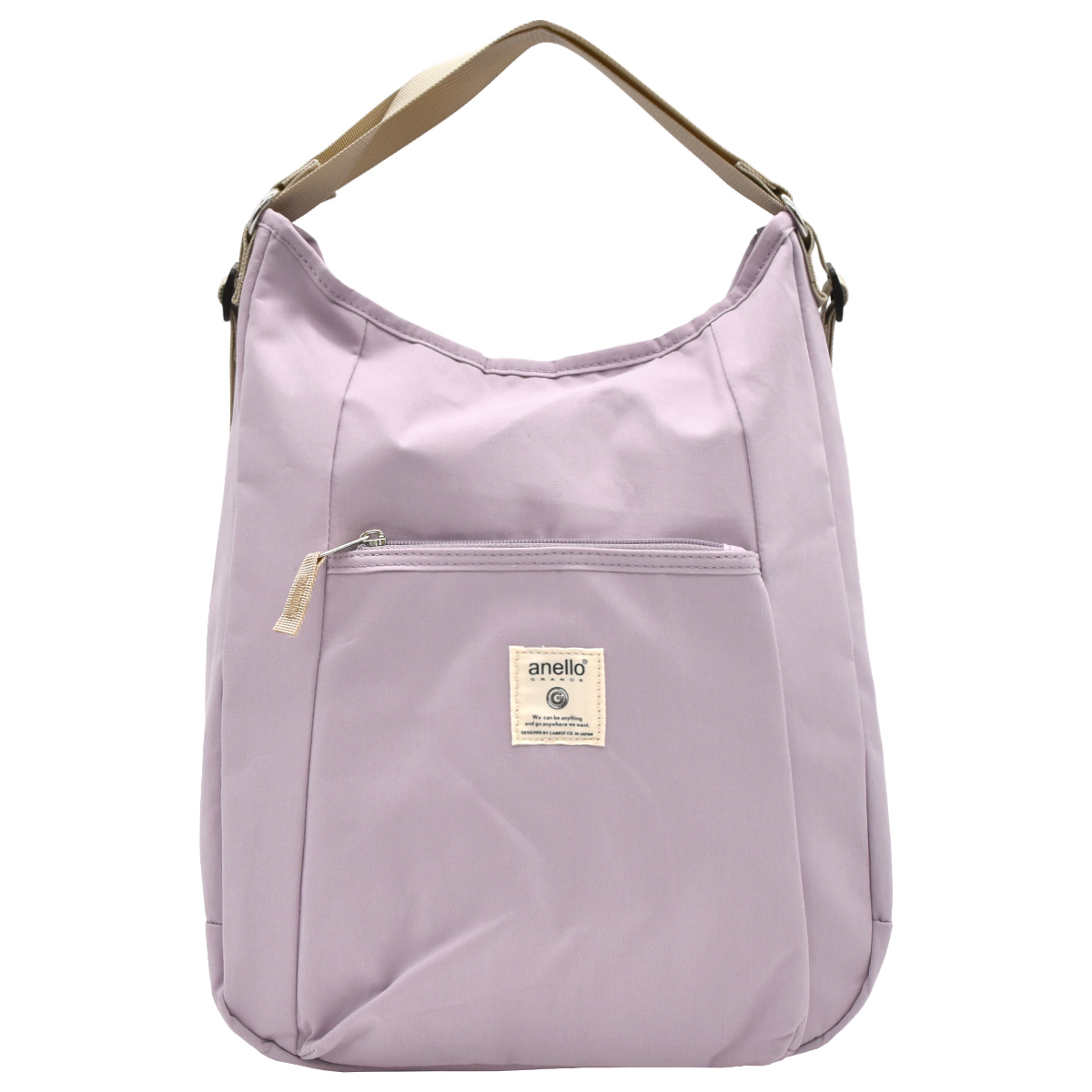 トートバッグ レディース 2way リュック 通勤 軽量 ファスナー付き キャンバス 縦型 縦長 かわいい 可愛い 肩がけ a4 アネロ anello 大きめ 大容量 :car-sdbag ...