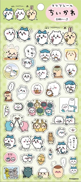 【新品/公式】ちいかわ クリアシール(5)Ah?・・・? 公式グッズ colleize : colleize - 通販 - Yahoo!ショッピング
