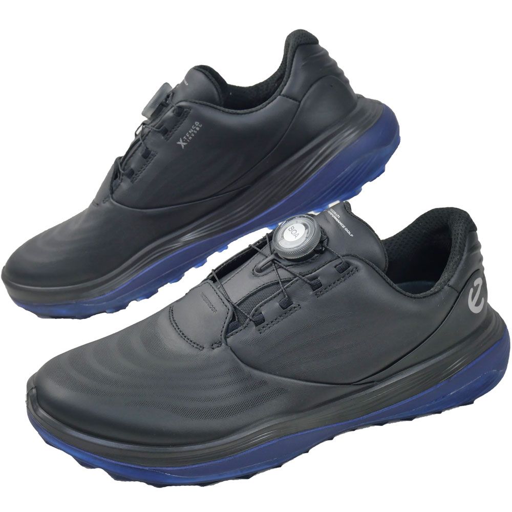 ecco エコー ゴルフシューズ メンズ GOLF LT1 防水 ローカット スパイクレス スニーカー BOAフィットシステム 132274 ...
