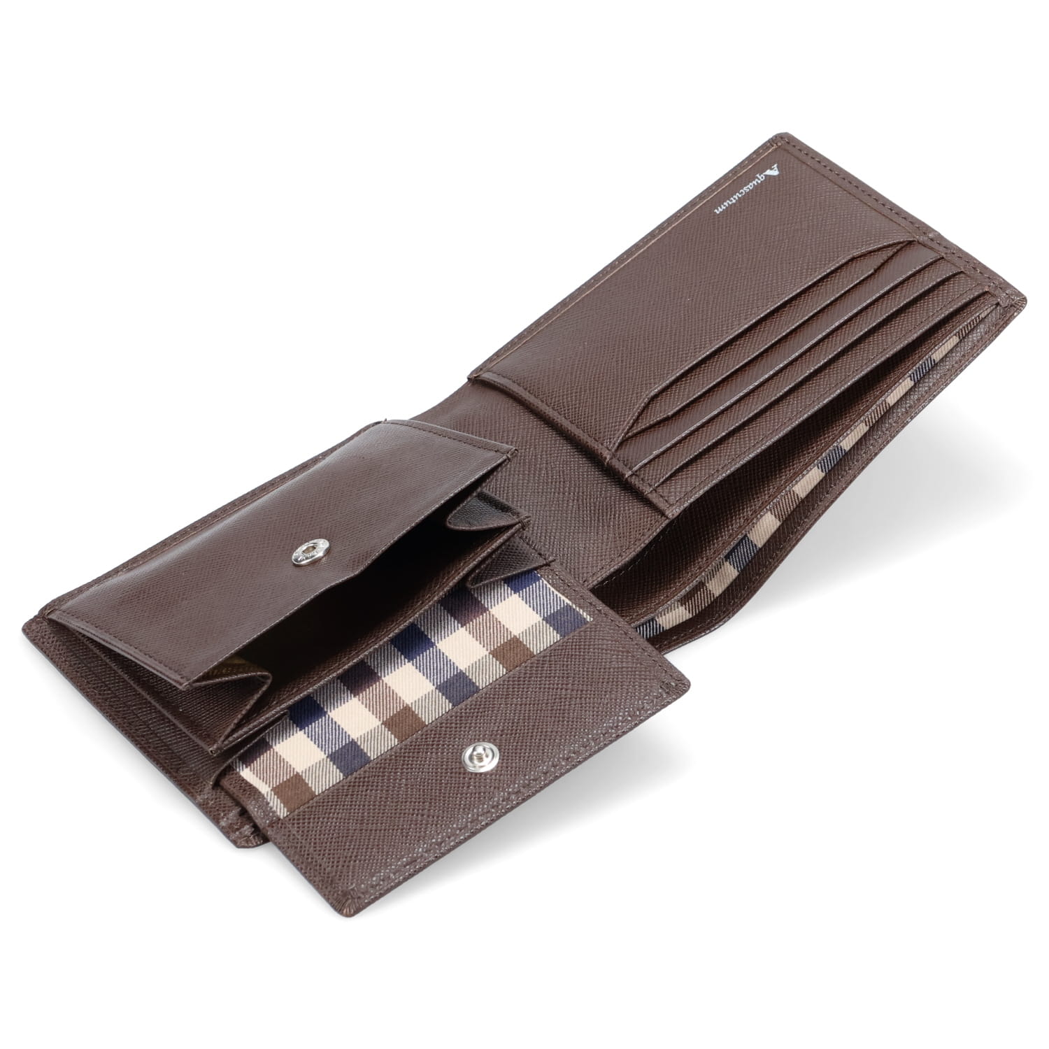 Aquascutum（アクアスキュータム） 財布 二つ折り バーミンガム メンズ