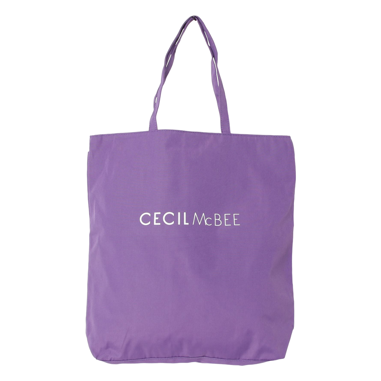 CECIL McBEE（セシルマクビー） トートバッグ レディース カラービッグト TOTE BAG ブラック グレー ブルー パープル ...