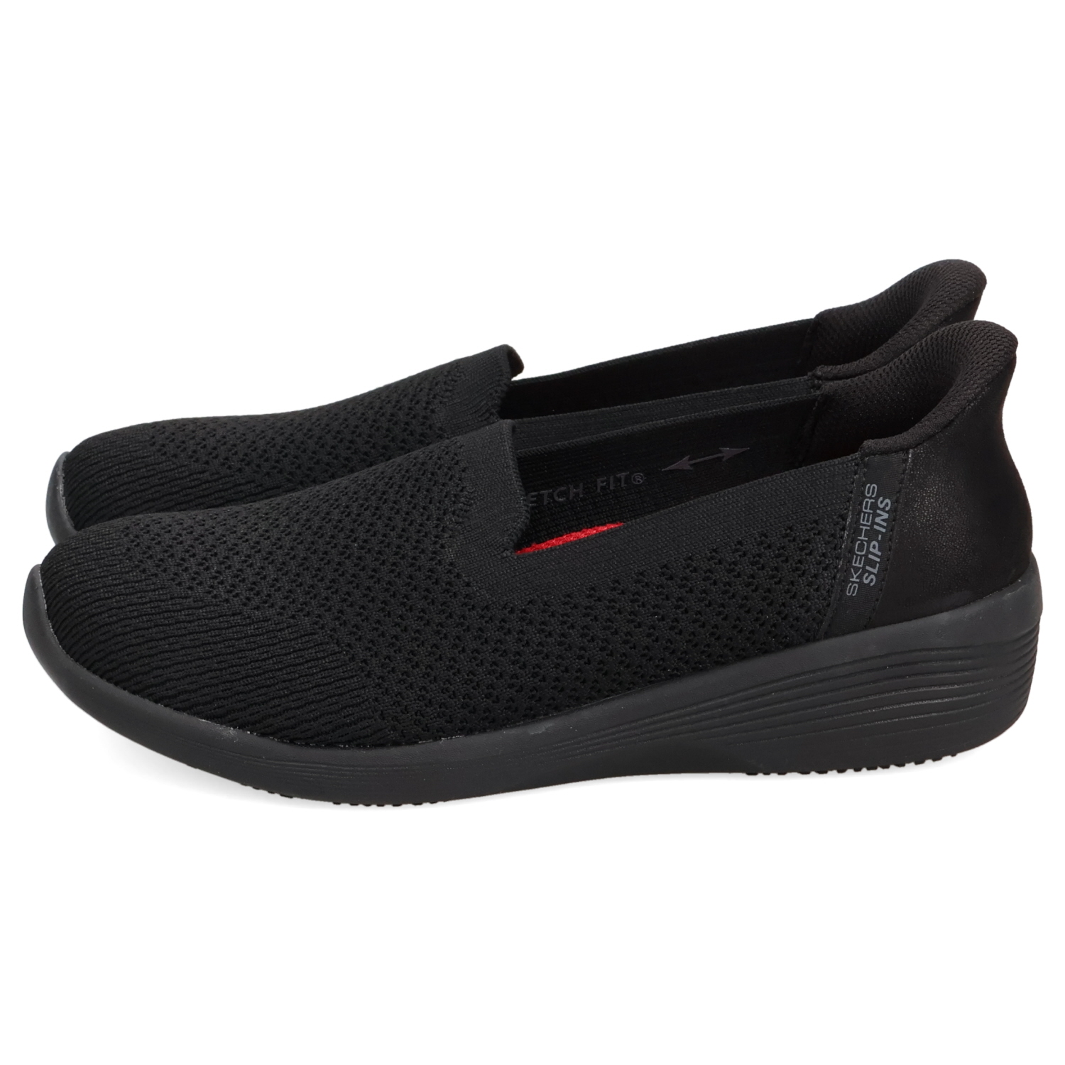 スケッチャーズ SKECHERS スリップインズ ワーク アリア スニーカー スリッポン レディース SLIP-INS ARYA SR ブラック 108304 SKECHERS（スケッチャーズ） スリップインズ ワーク アリア スニーカー