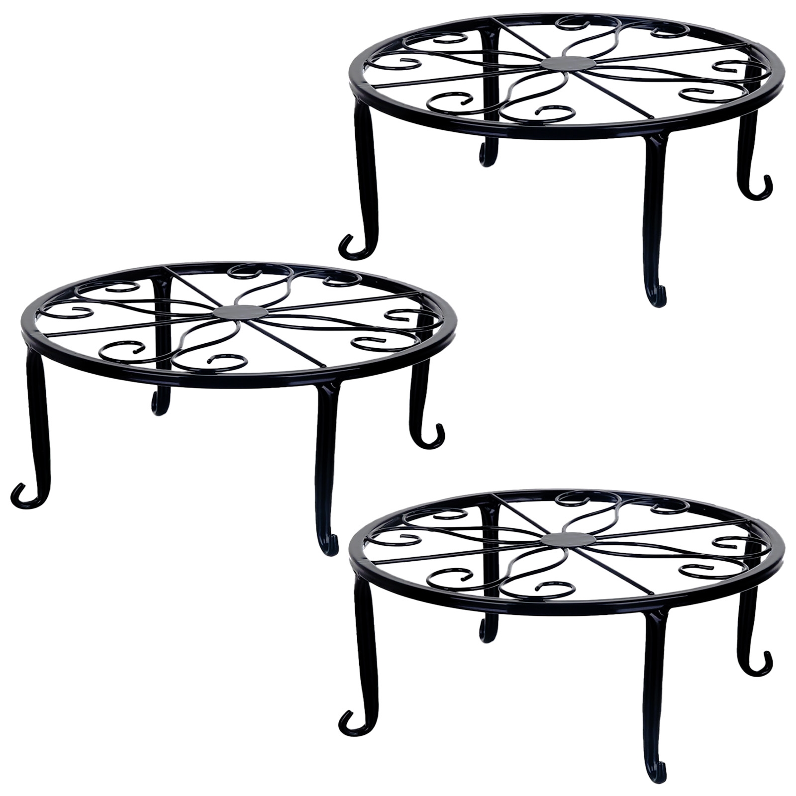 フラワースタンド 屋外 アイアン 花台 鉢スタンド おしゃれ 白 黒 SN-337-FS（3個セット） : sn-337-fs-3 : s-netshop pro - 通販 - Yahoo ...