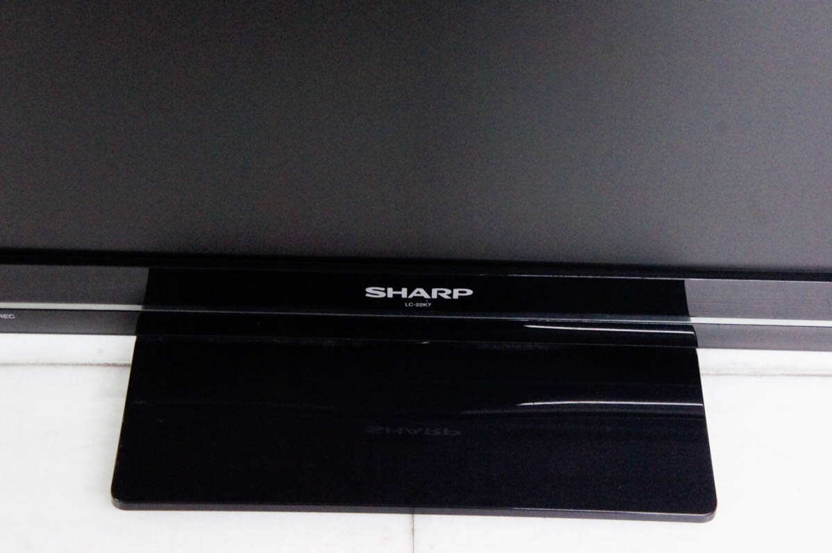 中古 SHARPシャープ 地上・BS・110度CSデジタルハイビジョン液晶テレビ LC-22K7 : エスネットショップ ヤフー店 - 通販 - Yahoo!ショッピング