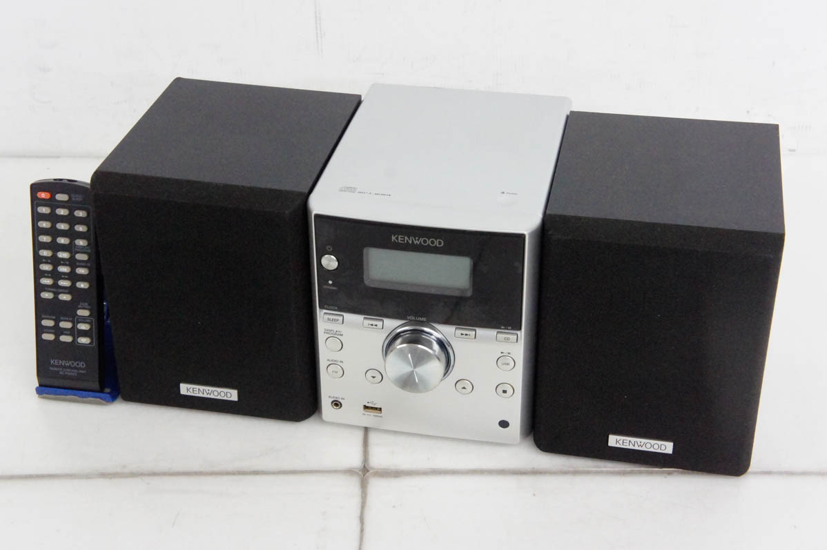 中古 KENWOODケンウッド CD/USBマイクロシステム CD／USB／FMラジオ M-313 ミニコンポ オーディオ : エスネットショップ ヤフー店 - 通販 - Yahoo!ショッピング