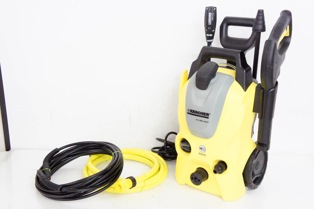 中古 Karcherケルヒャー 家庭用高圧洗浄機 K2 900 1 601 440 0 サイレント 50hz 東日本地域専用