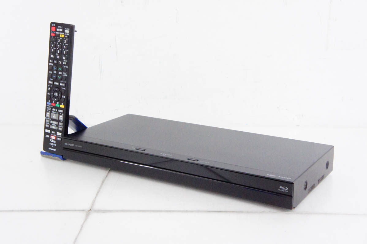 中古 C SHARPシャープ AQUOSアクオスブルーレイ ブルーレイディスクレコーダー ドラ丸 BD-NW500 HDD500GB ダブル ...