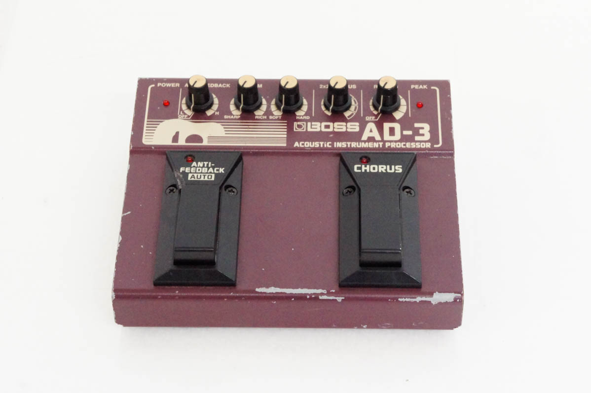 中古 BOSSボス Acoustic Instrument Processor AD-3 エフェクター : エスネットショップ ヤフー店 ...