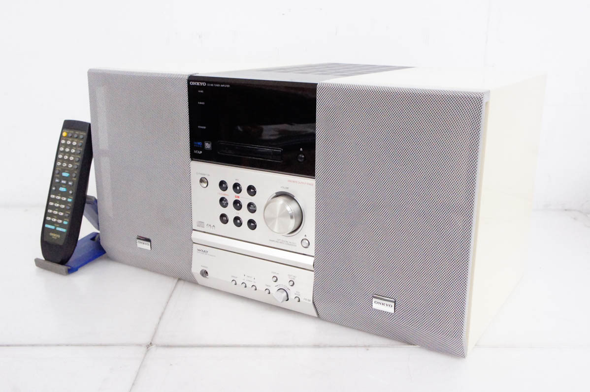 中古 C Onkyoオンキヨー Hi Mdコンポ Cd／md／ラジオ Mdlp対応 X B8 ミニコンポ オーディオ エスネットショップ