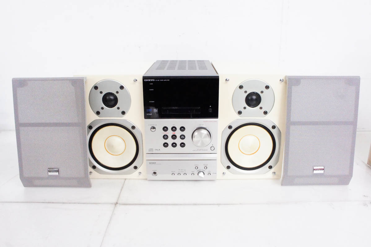 中古 C Onkyoオンキヨー Hi Mdコンポ Cd／md／ラジオ Mdlp対応 X B8 ミニコンポ オーディオ エスネットショップ