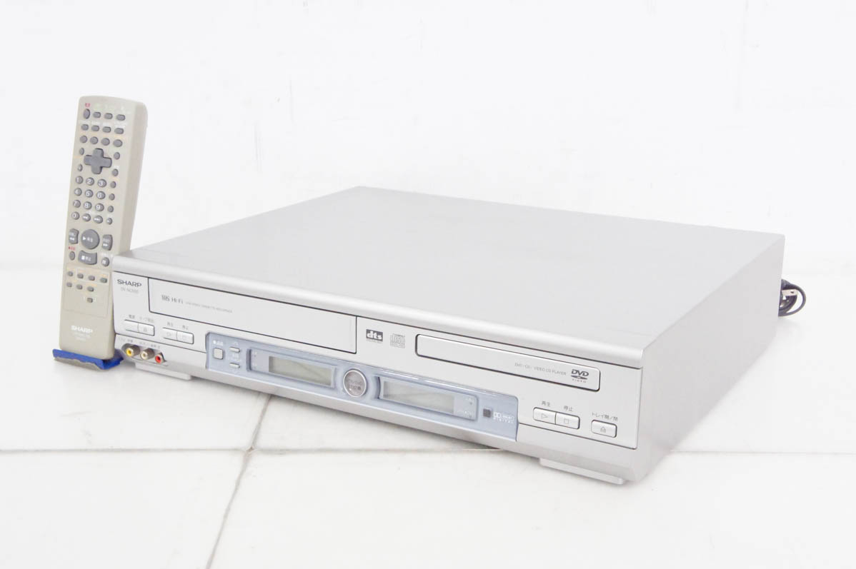 中古 SHARPシャープ VTR一体型DVDビデオプレーヤー DVDプレーヤー一体型VHSビデオデッキ DV-NC550 : エスネットショップ ヤフー店 - 通販 - Yahoo!ショッピング