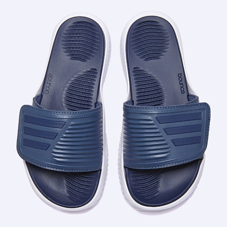 adidas アディダス アルファバウンス サンダル ALPHABOUNCE SLIDE BLUE IF0814 スライドサンダル シャワーサンダル サイズ調整 ブルー adidas（アディダス） アルファバウンス サンダル ALPHABOUNCE SLIDE