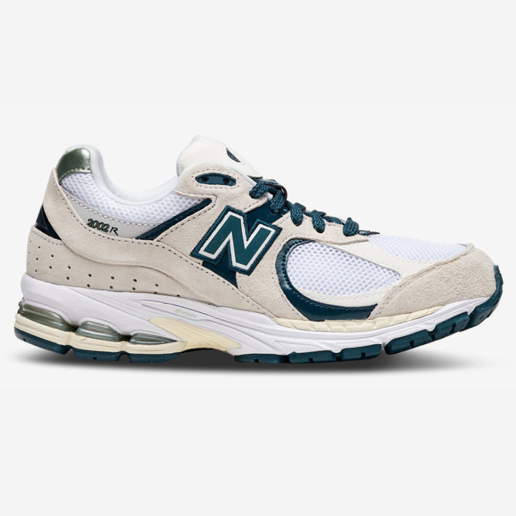 New Balance ニューバランス レディース スニーカー M2002RFS BEIGE GREEN シューズ M2002R FU 本革 ...