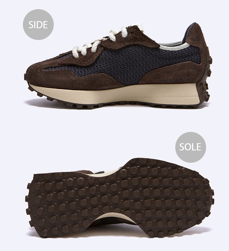 New Balance（ニューバランス） スニーカー U327WVB BROWN シューズ