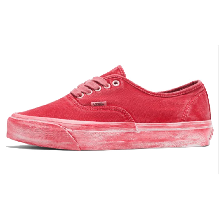 VANS（ヴァンズ） バンズ スニーカー AUTHENTIC REISSUE 44 LX DIP DYE TOMATO PUREE ...
