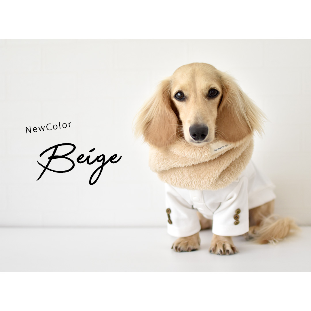 もこもこスヌード 犬 ペット用 snowdrop ネックウォーマー 秋 冬 暖かい 防寒 マフラー スヌード 服 おしゃれ ボア ゆうパケット対応 :sd281:snowdrop - 通販 ...