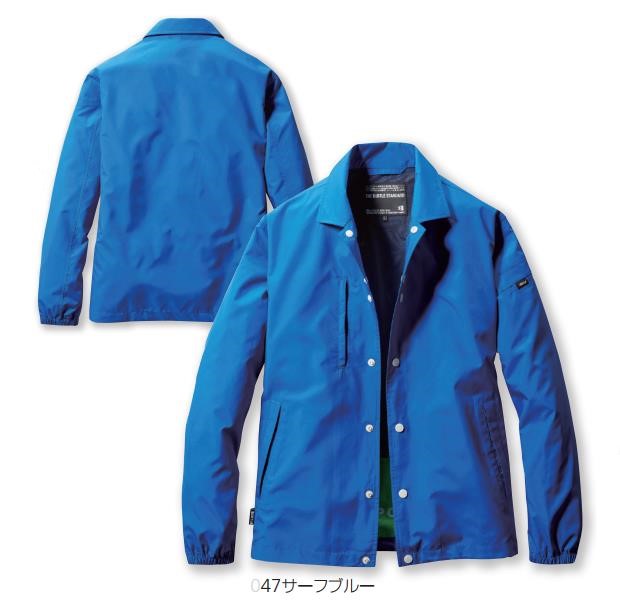 S-XL 710 コーチジャケット BURTLE 作業服 撥水性 防風性 ユニセックス バートル オールシーズン ブルゾン ジャンパー ウィンドブレーカー ワークウェア 軽防寒 :burtle ...