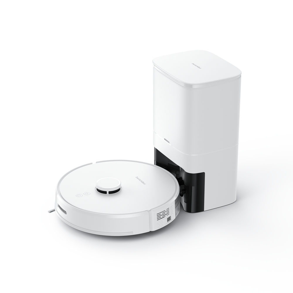 SwitchBot スイッチボット ロボット掃除機 S1 Plus 高精度マッピング機能付き 70日間自動ゴミ収集 声コントロール 自動充電 清掃再開 W3011011 ...