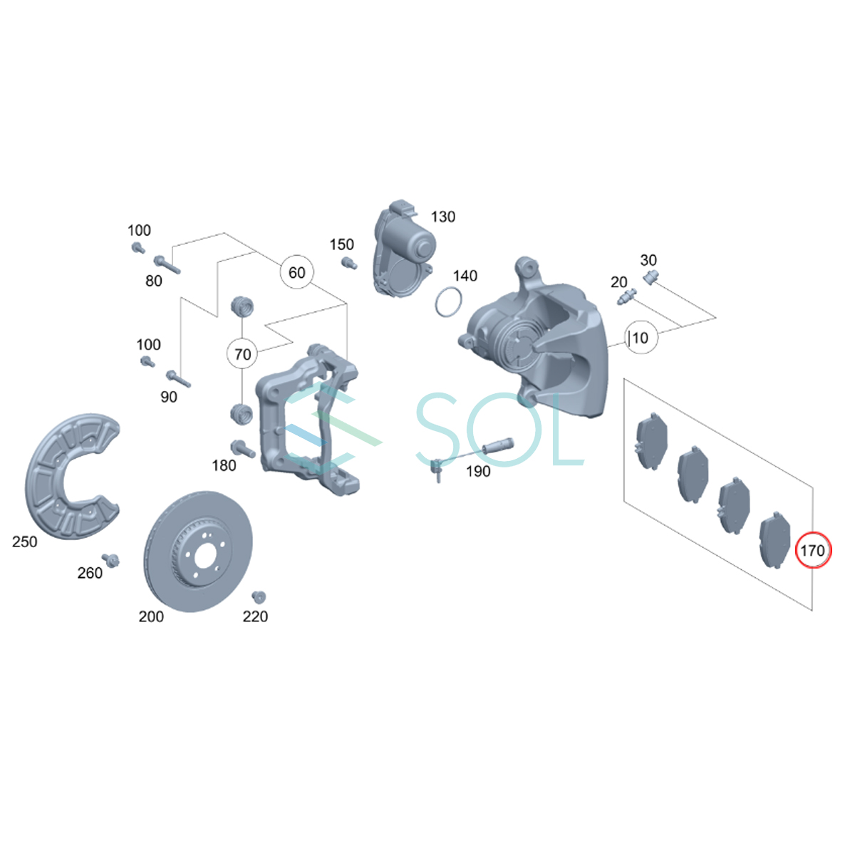 Mercedes-Benz HAPAD ベンツ Eクラス W213 E400 リア ブレーキパッド 左右セット 0004205802 ...