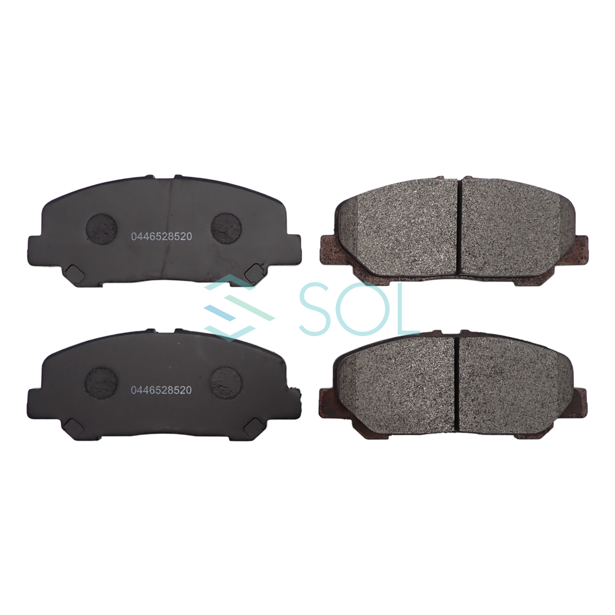 トヨタ HAPAD アルファード GGH25W フロント ブレーキローター + ブレーキパッド 左右セット 43512-28190 04465 ...