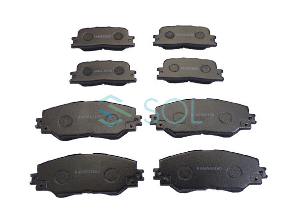 HAPAD トヨタ ウィッシュ ZGE20W ブレーキパッド 前後左右セット 1台分 04465-42160 04466-33090 18時 ...