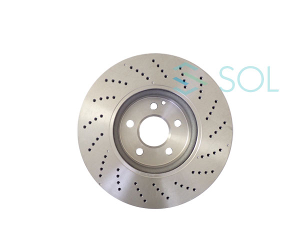 Mercedes-Benz HAPAD ベンツ Eクラス W212 E250 E300 E350 フロント ブレーキローター 左右セット 2044211012 0004211112 ...