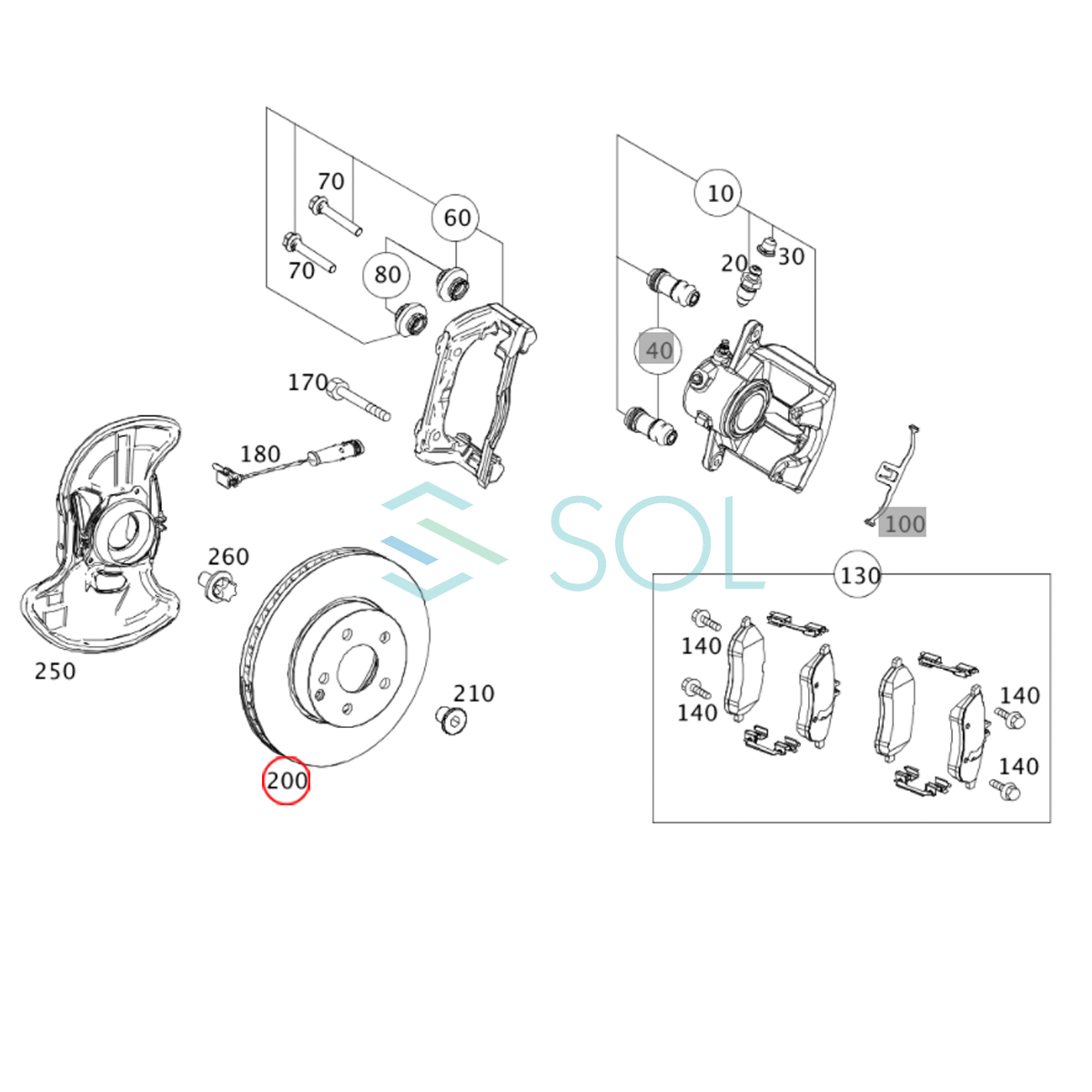 HAPAD ベンツ Eクラス W212 フロント ブレーキローター 左右セット 2044213612 2044210912 18時まで即日出荷 ...