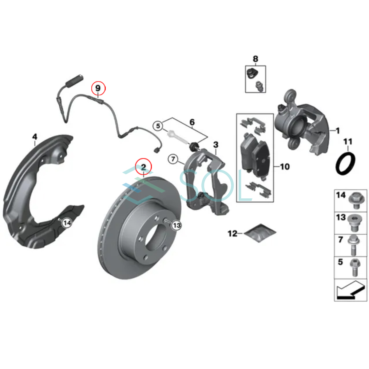 HAPAD BMW 1シリーズ E87 120i フロント ブレーキパッド + ブレーキパッドセンサー 左右セット 34116763617 34356792559 18時まで即日出荷 ...