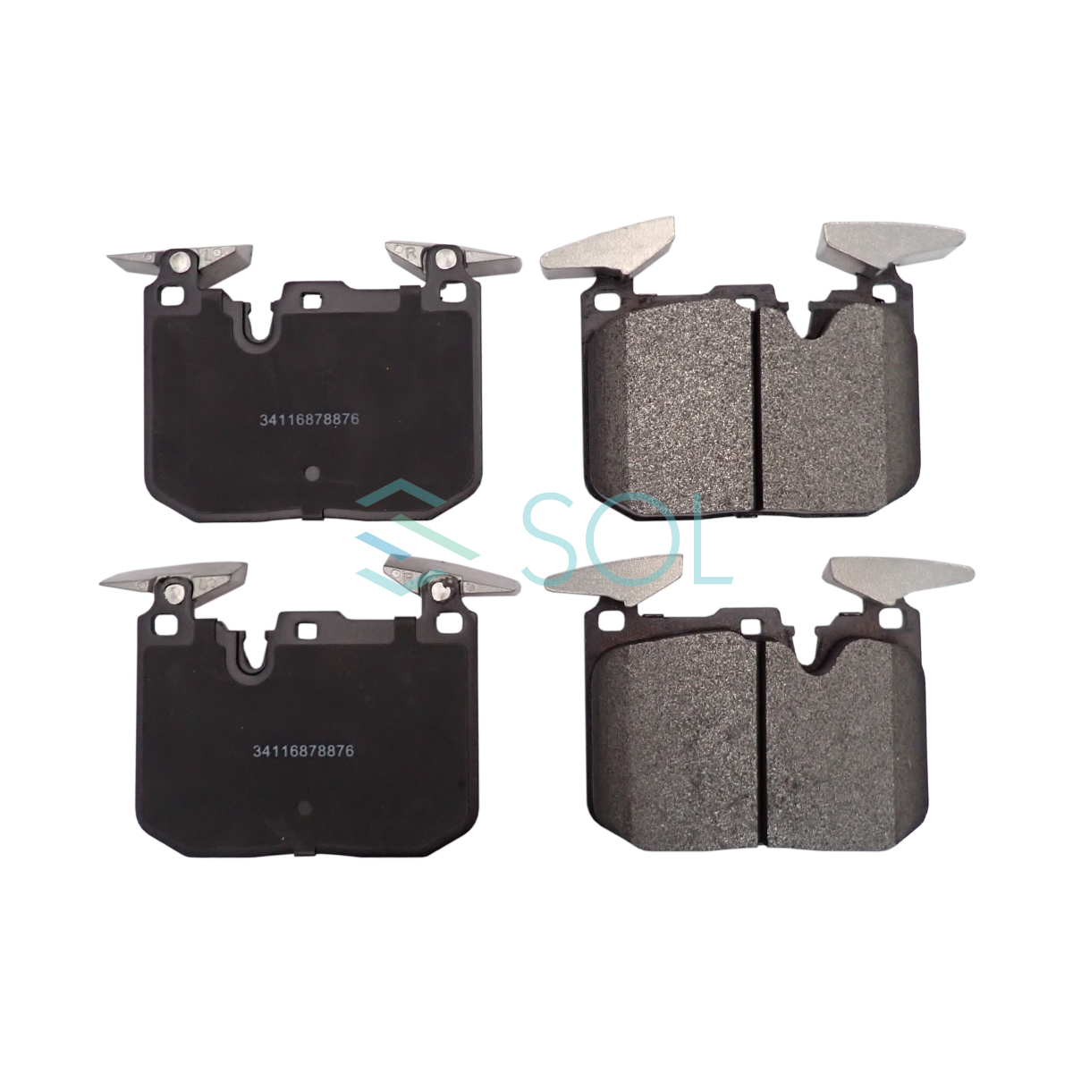 BMW HAPAD 1シリーズ F21 120i M135i M140i フロント ブレーキパッド ディスクパッド 左右セット ...