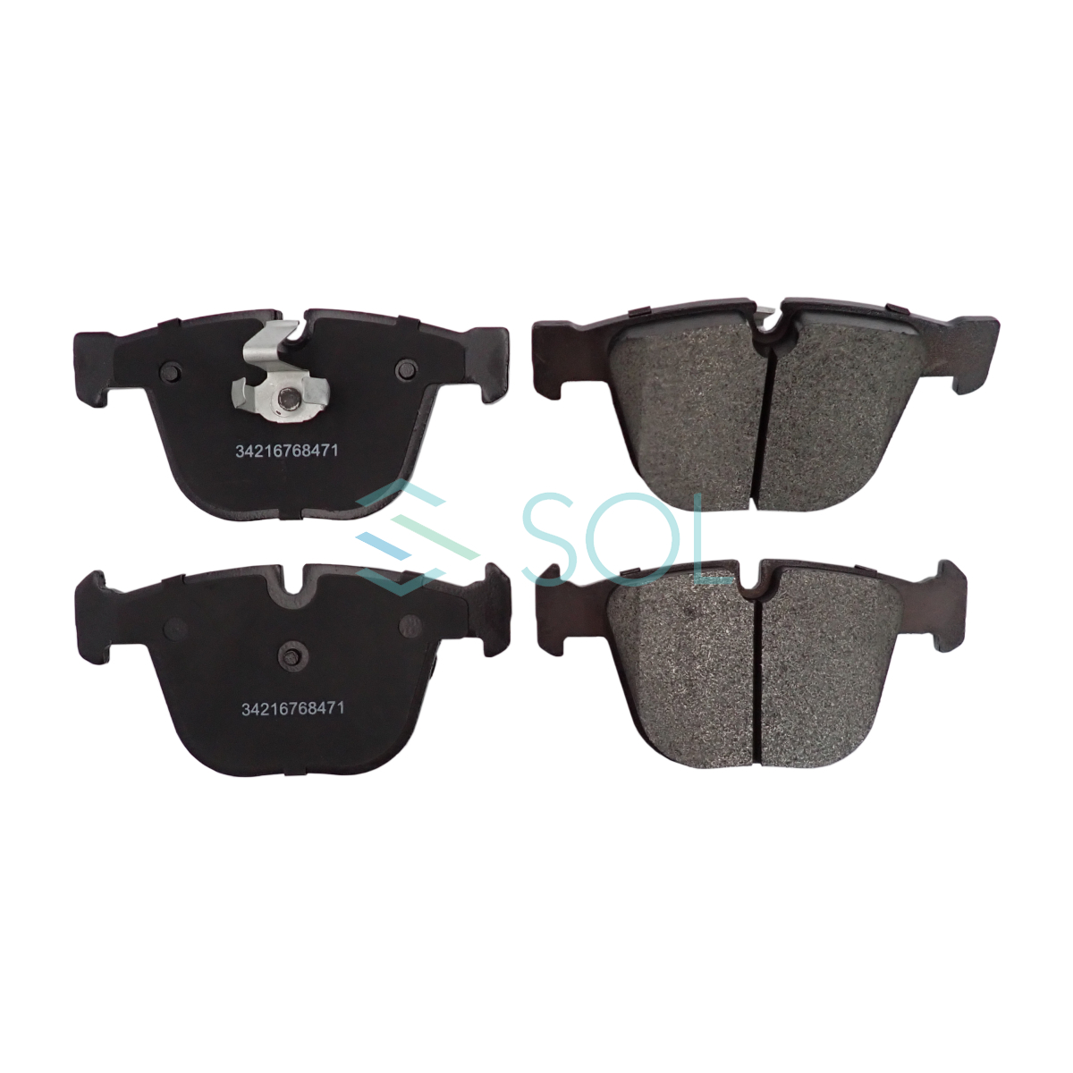 BMW HAPAD X5 E70 3.0si 4.8i リア ブレーキパッド ディスクパッド 左右セット 34216768471 18時まで ...