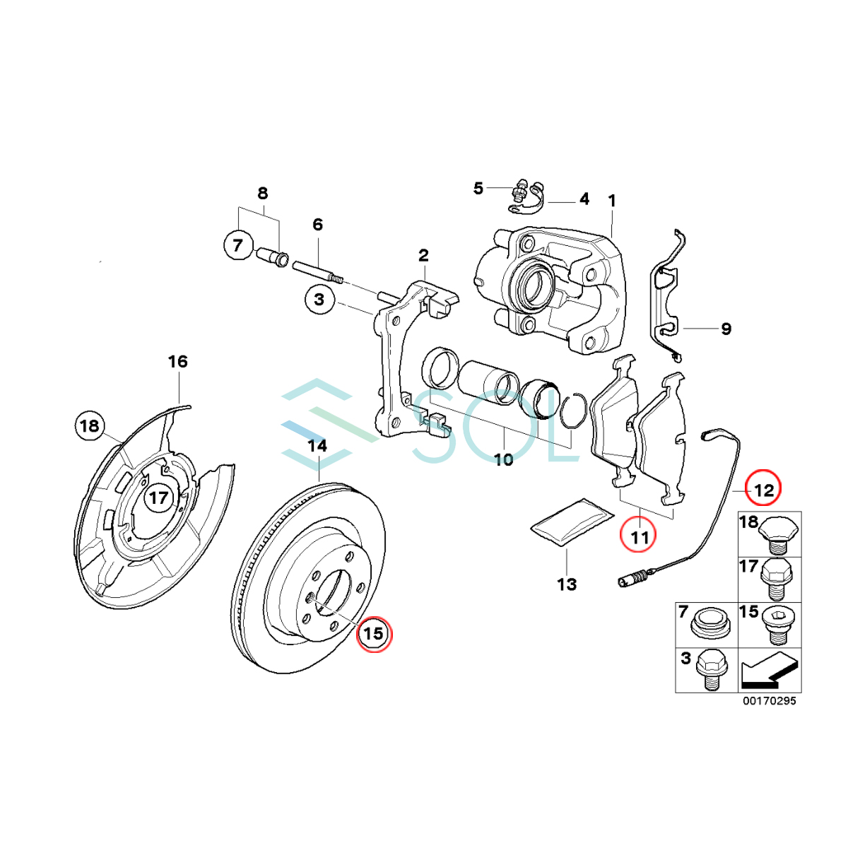 BMW HAPAD 3シリーズ E90 325xi リア パッド センサー ローター 34216774692 34356792564 ...