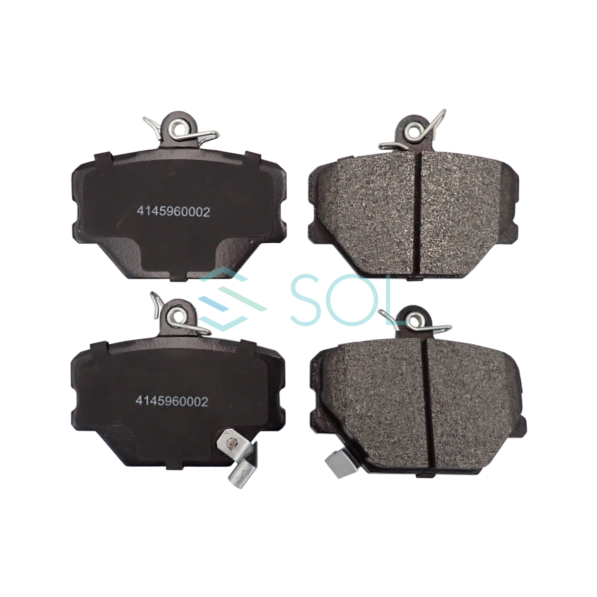 スマート HAPAD W451 フロント ブレーキパッド ディスクパッド 左右セット 4145960002 4514210010 18時まで ...