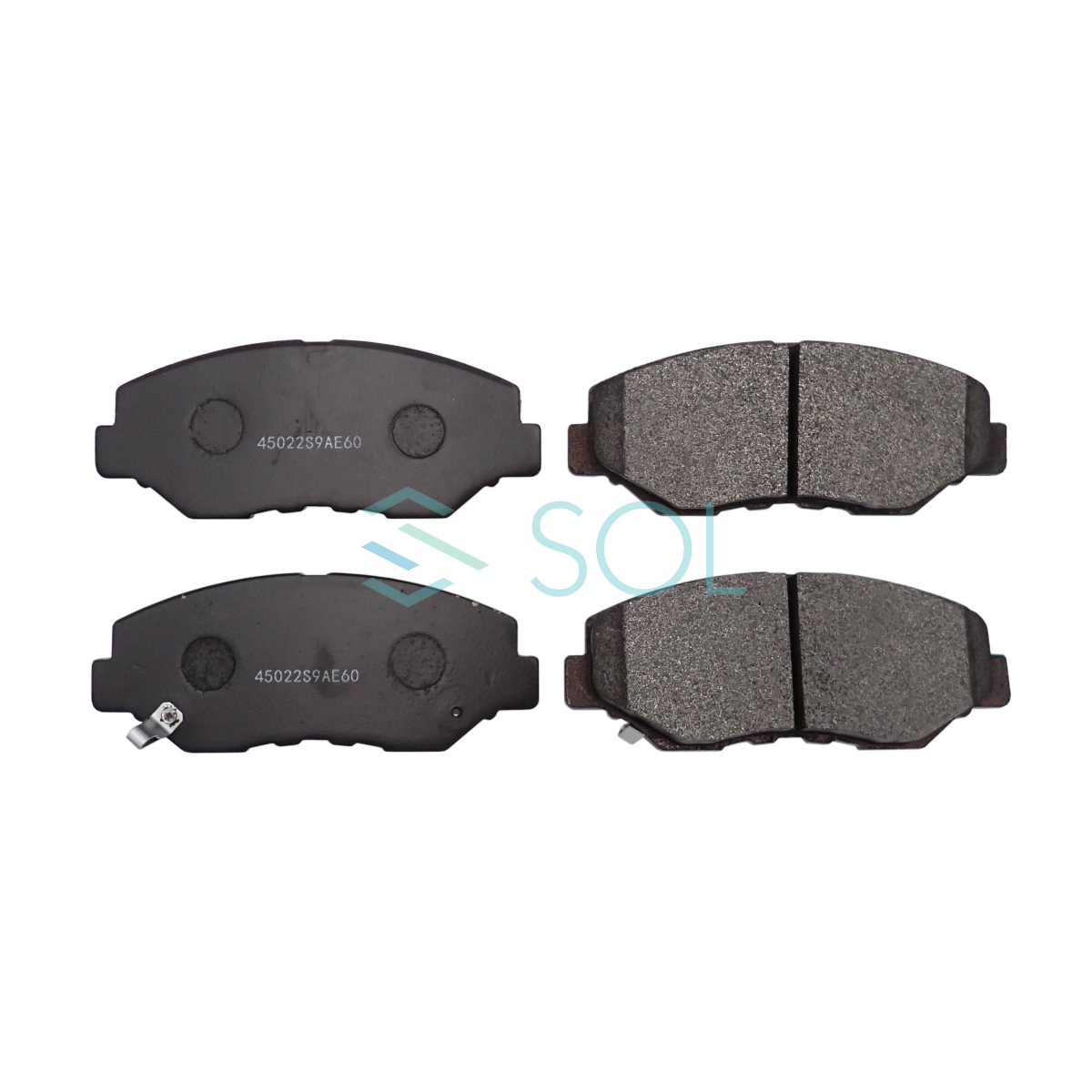 HAPAD ホンダ エレメント YH2 フロント ブレーキパッド ディスクパッド 左右セット 45022-S9A-E60 06450-S9A ...