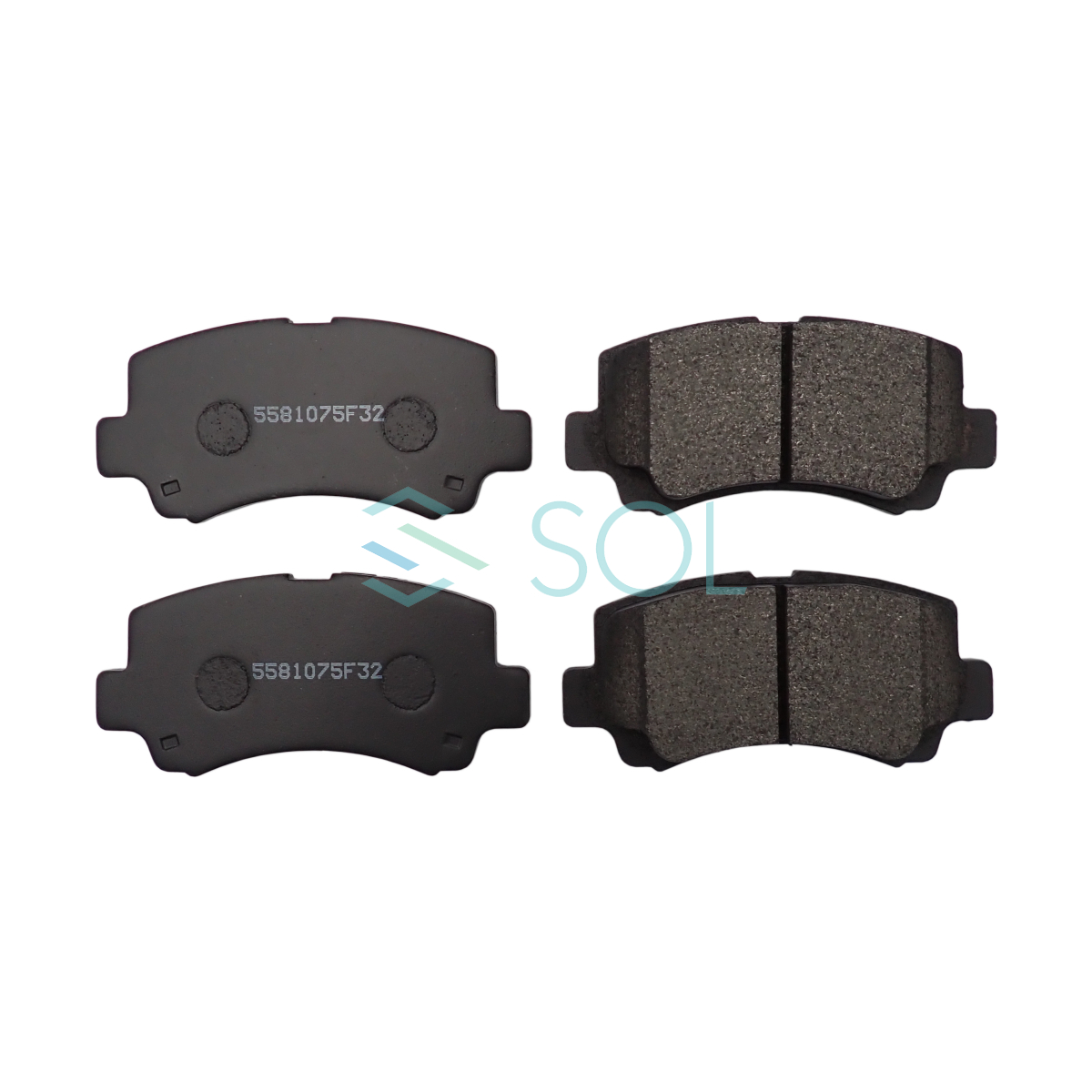 スズキ（SUZUKI） HAPAD ワゴンR MA34S フロント ブレーキパッド ディスクパッド 左右セット 55810-75F32 55810-75F10 55810-75F11 18時 ...