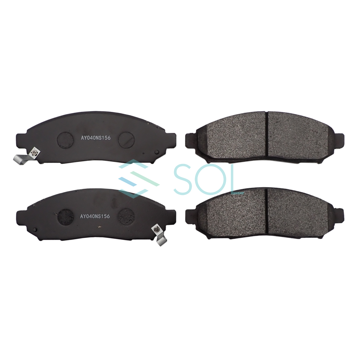 HAPAD 日産 セレナ HFC26ディ フロント ブレーキパッド ディスクパッド 左右セット AY040-NS156 AY040-NS130 ...