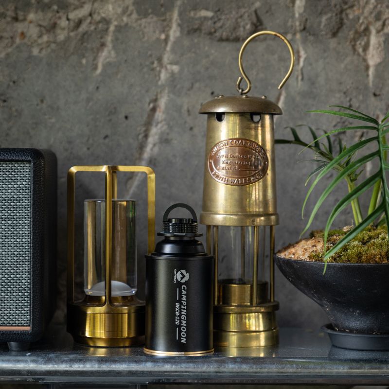 CAMPINGMOON キャンピングムーン（CAMPING MOON） OD缶 → CB缶 ガス器具 互換アダプター 磁石式 ガス変換器 カセットコンロ レバー式 黒 ダミーCB缶 BPI ...