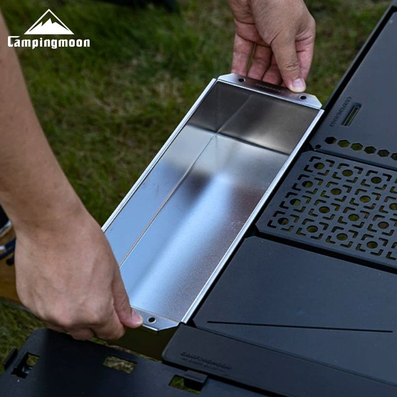 CAMPINGMOON キャンピングムーン(CAMPING MOON) IGT用 ステンボックス 浅型 2L ハーフ ユニット ボックス ステンレス304製 CK-11 : SOLOGEAR ...